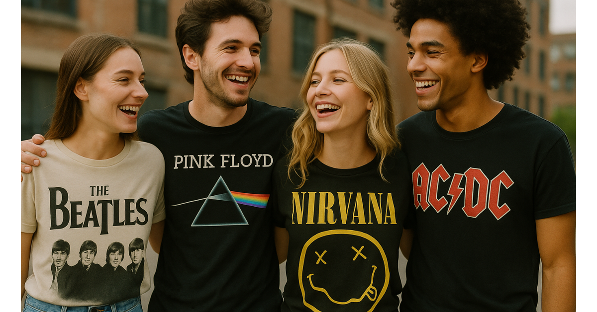Band Tees Through the Decades | Paradiso Clothing