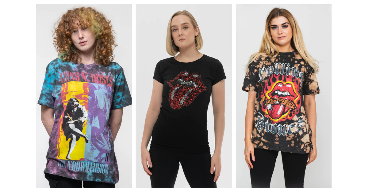 Different Ways on How to Wear Vintage Rock T-Shirts – Paradiso Clothing