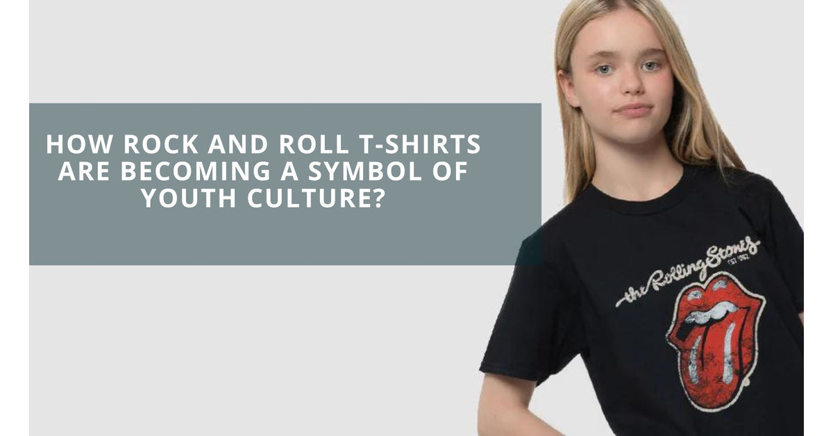 How Rock And Roll T-Shirts Are Becoming A Symbol Of Youth Culture ...