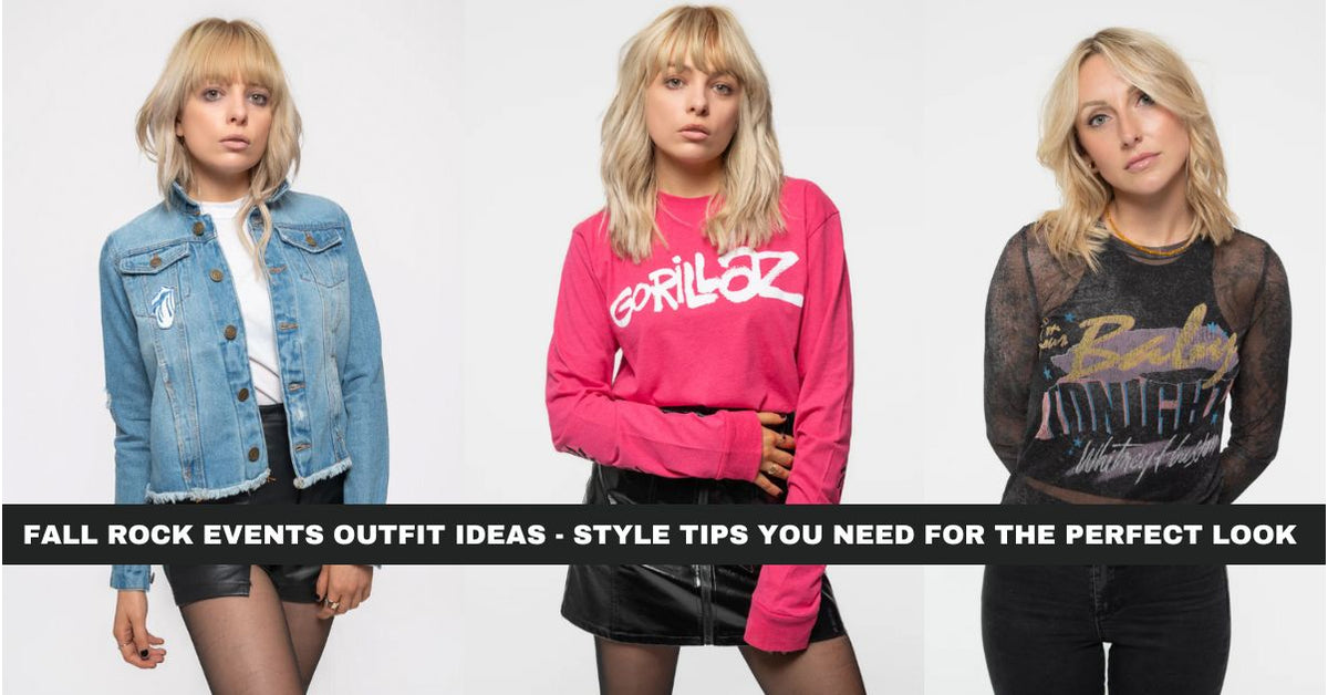 Fall Rock Events Outfit Ideas - Styling Tips for a Perfect Look ...