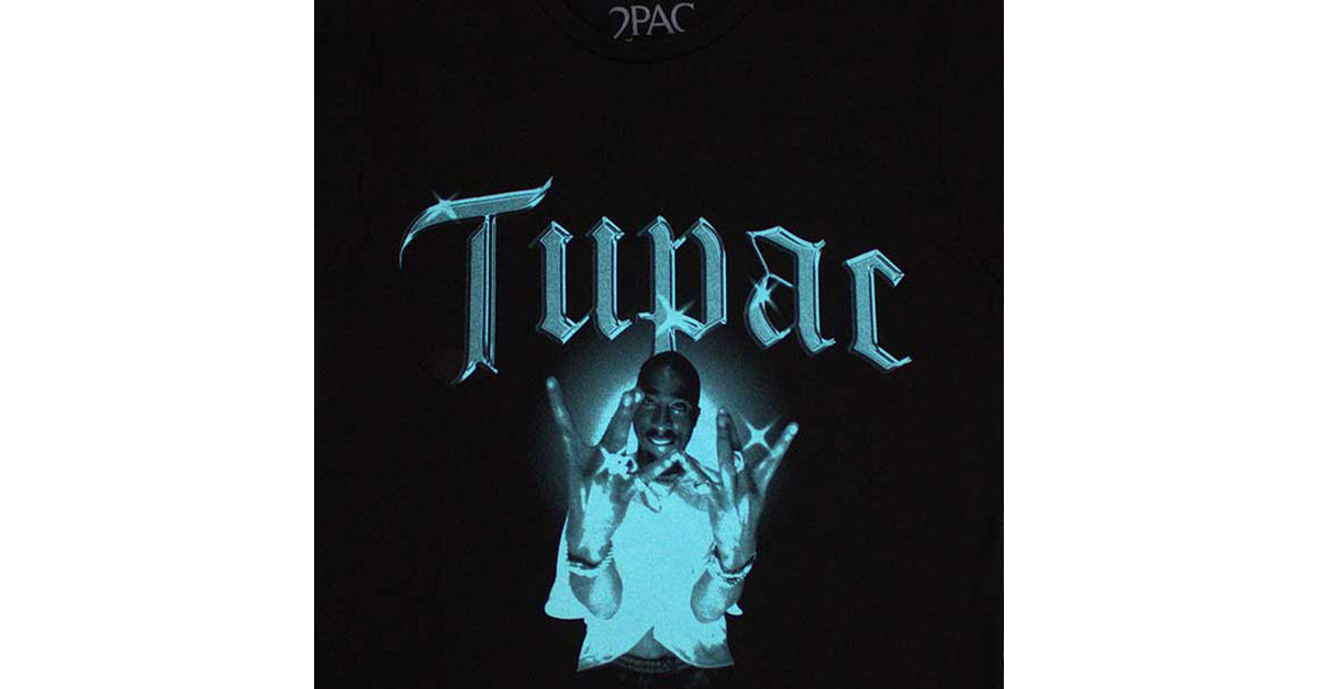 Tupac West Side Logo T Shirt – Paradiso Clothing