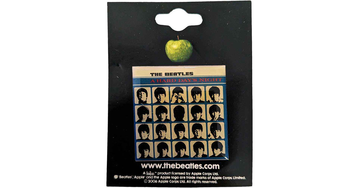 The Beatles Hard Days Night Pin Badge – Paradiso Clothing
