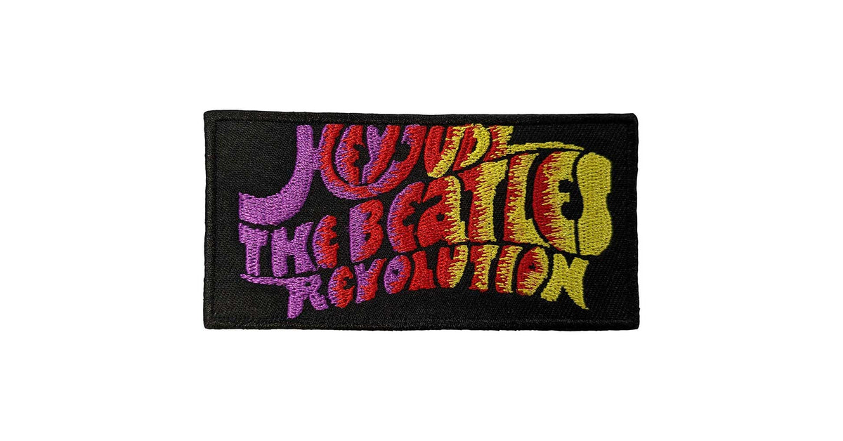 The Beatles Hey Jude Revolution Woven Patch – Paradiso Clothing