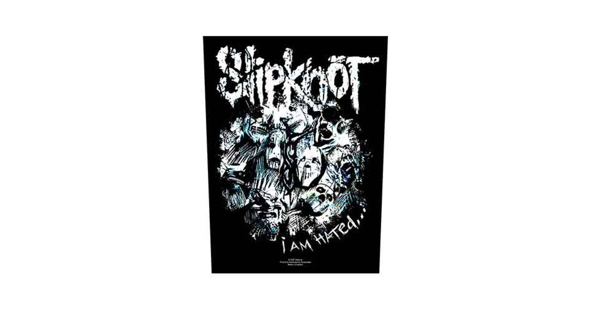 Slipknot I Am Hated Band Logo Back Patch – Paradiso Clothing