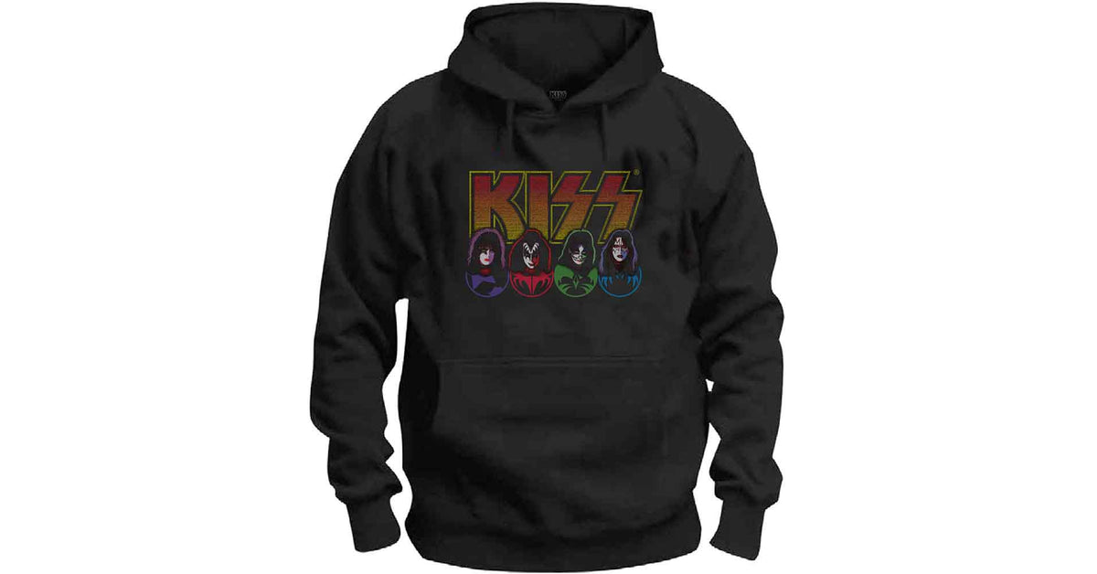 KISS Faces and Icons Hoodie – Paradiso Clothing