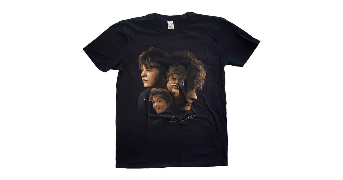 Lewis Capaldi T Shirt Photo Montage Logo new Official Mens Black ...