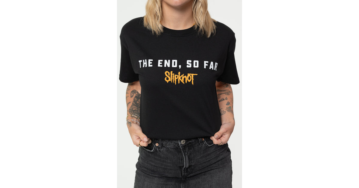 Slipknot The End So Far Album Cover T Shirt – Paradiso Clothing