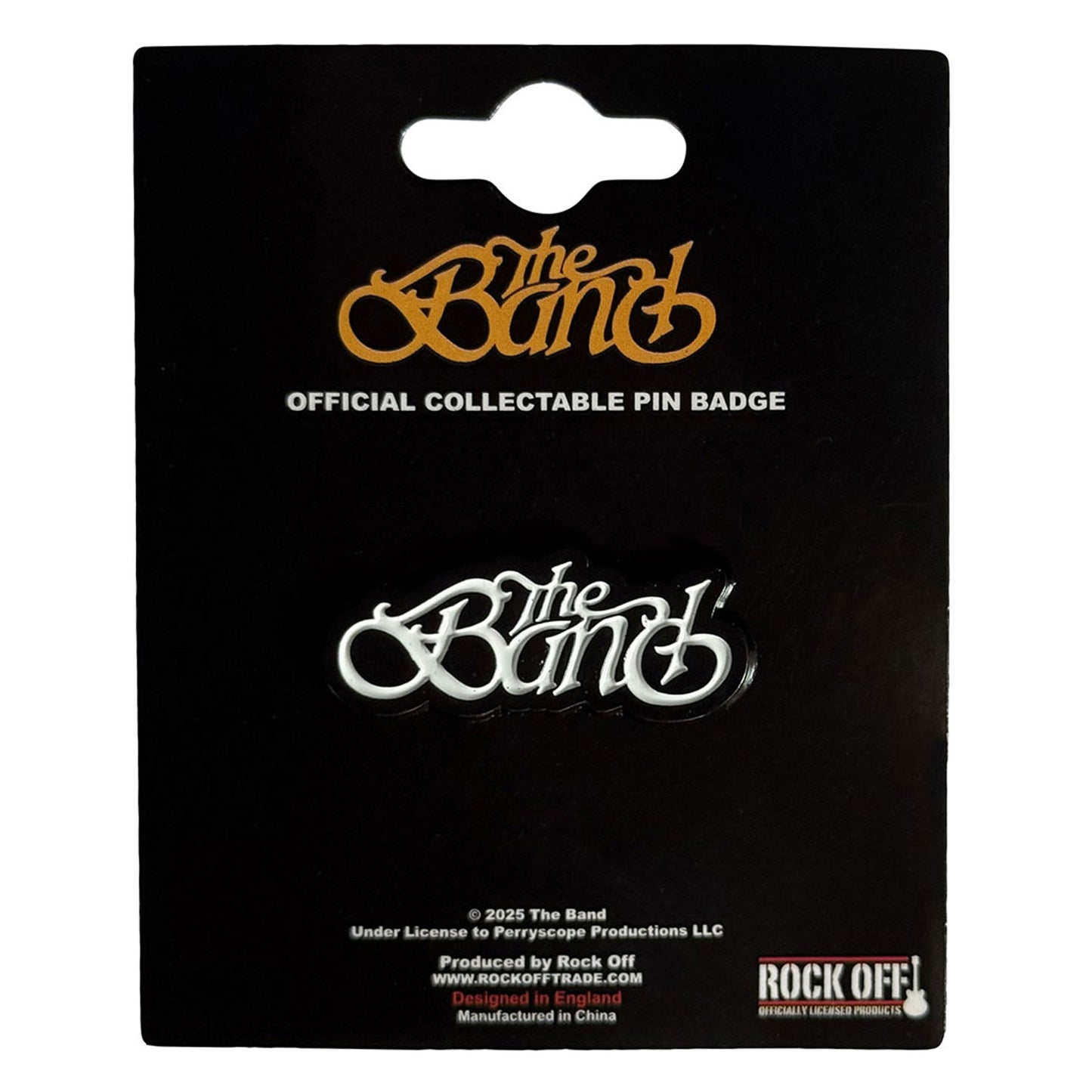 The Band Logo Pin Badge – Paradiso Clothing