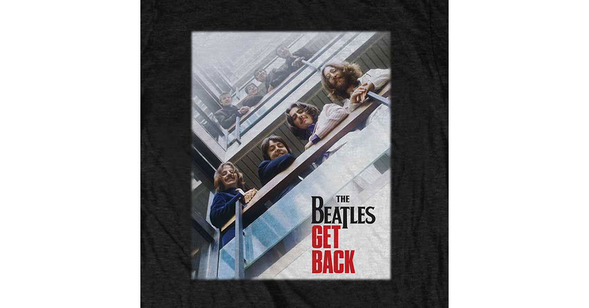 The Beatles Get Back Poster T Shirt – Paradiso Clothing