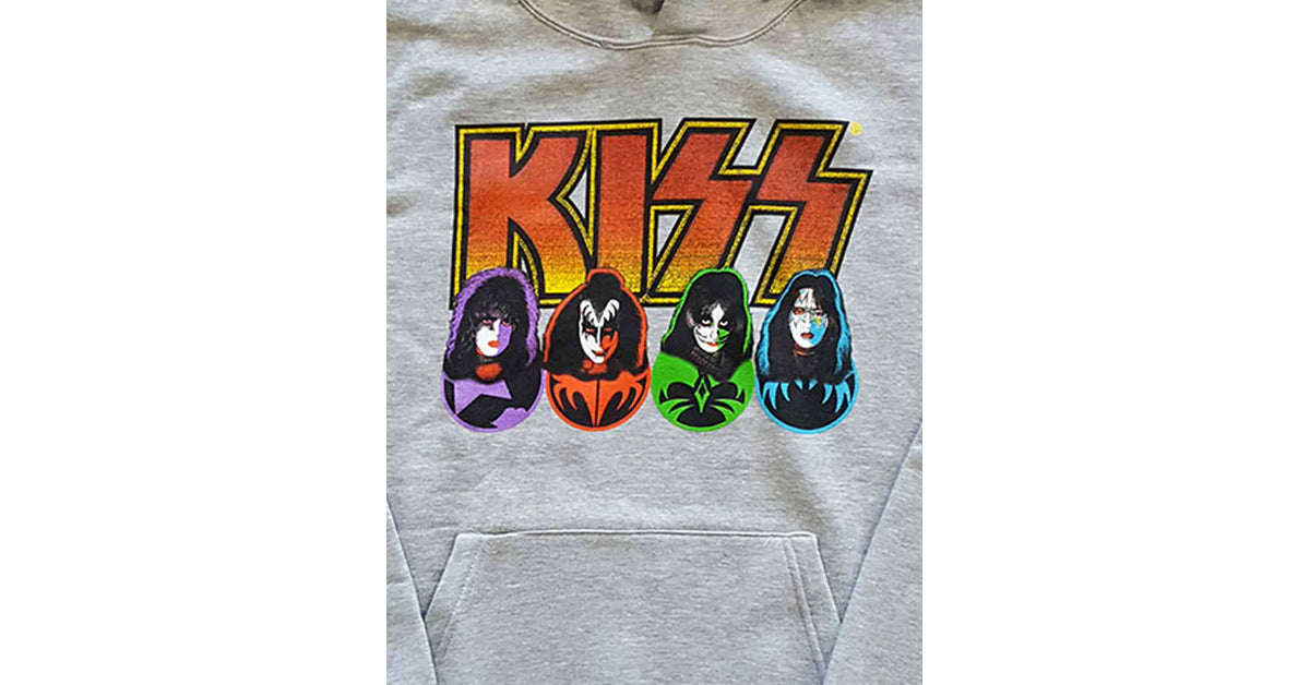 KISS Faces and Icons Hoodie – Paradiso Clothing