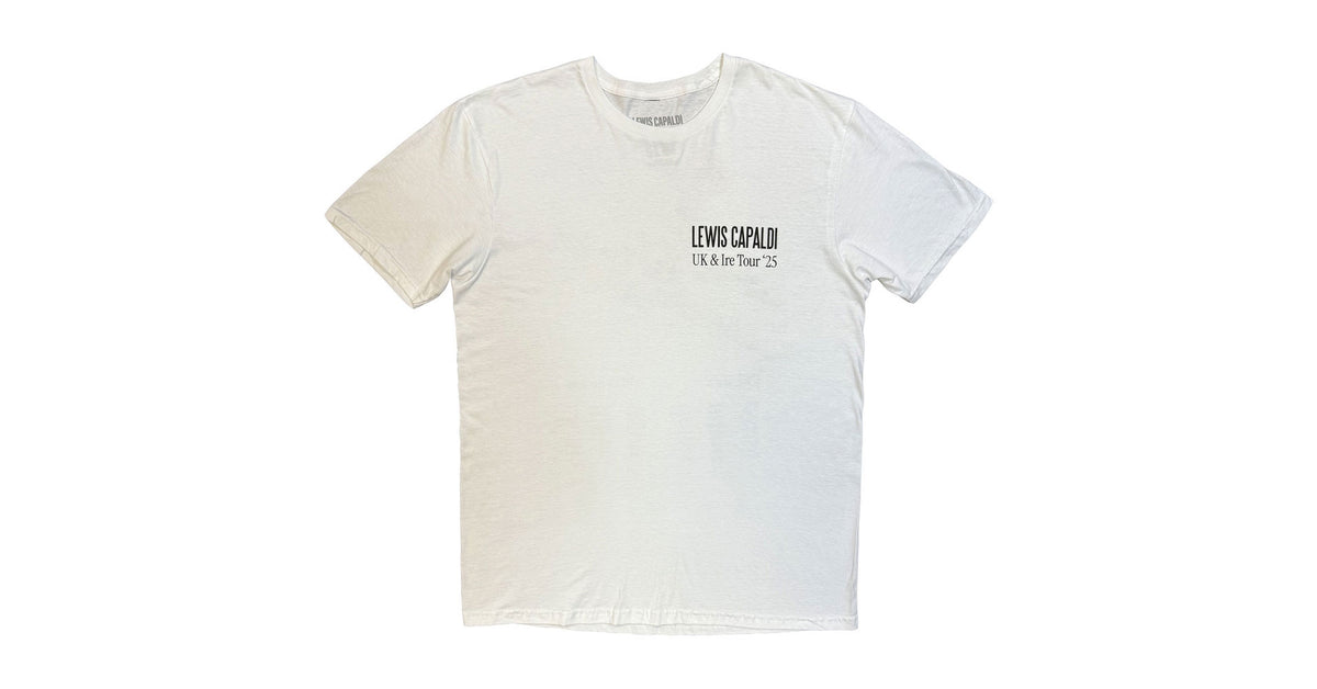 Lewis Capaldi Flowers UK Tour 2025 T Shirt – Paradiso Clothing