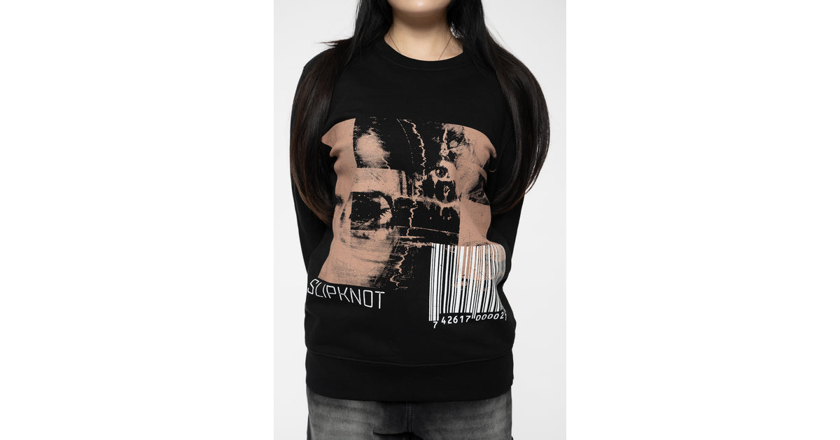 Slipknot The End So Far Faces And Barcode Sweatshirt – Paradiso Clothing