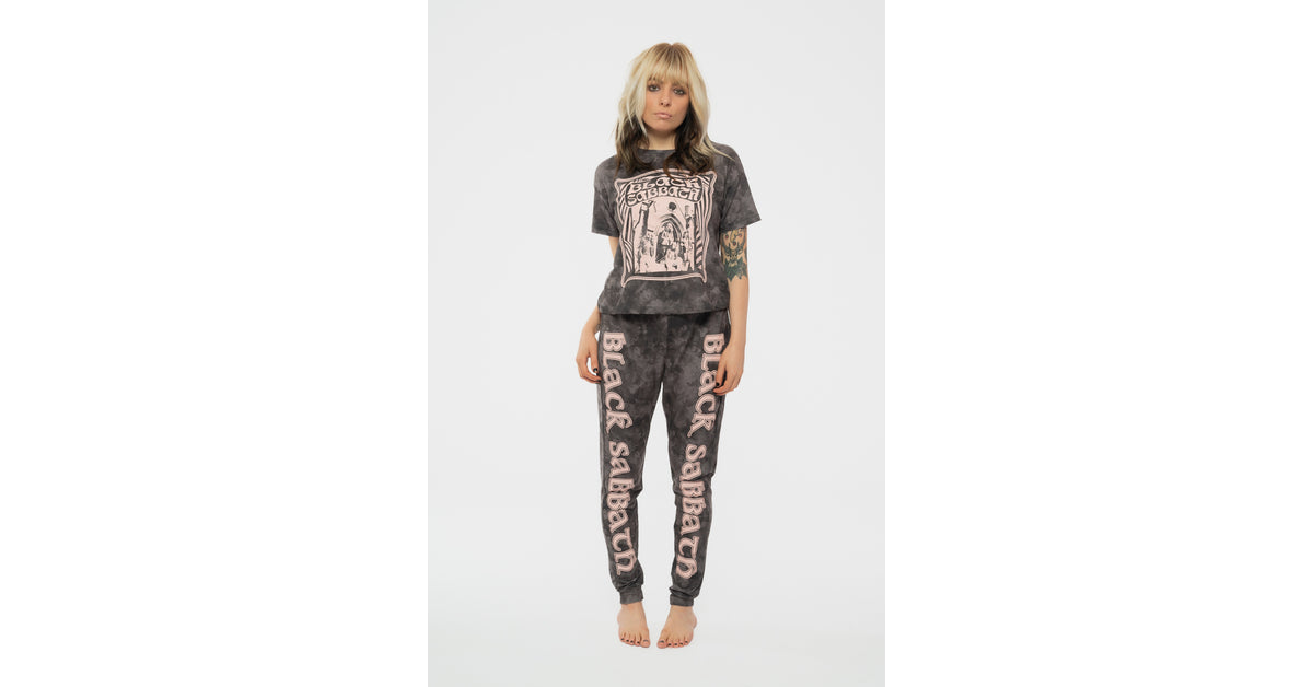 Black Sabbath Psycho Band Logo Pyjamas – Paradiso Clothing