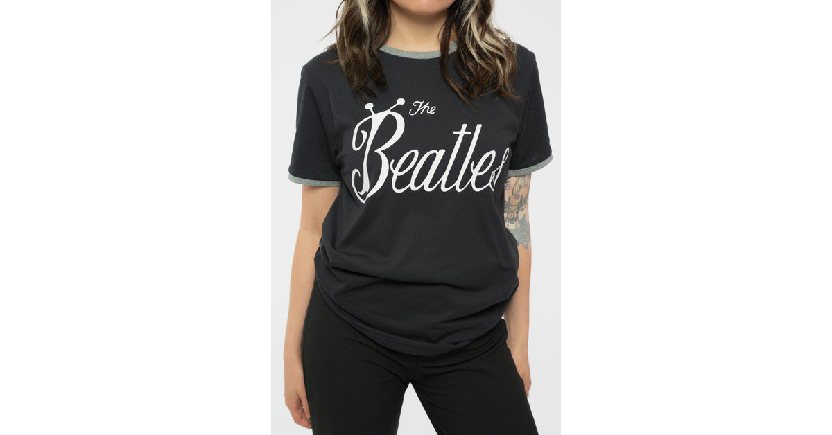 The Beatles Bug Logo Ringer T Shirt – Paradiso Clothing