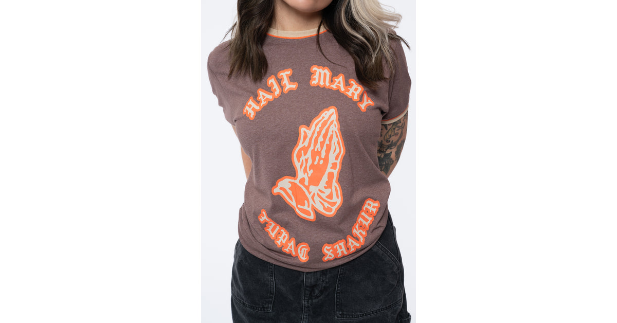 Tupac Hail Mary Ringer T Shirt – Paradiso Clothing