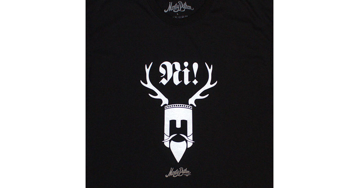 Monty Python Knights of Ni T Shirt – Paradiso Clothing
