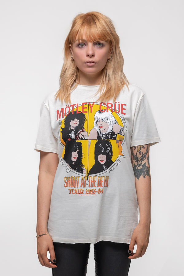 Motley Crue Shout At The Devil T Shirt – Paradiso Clothing