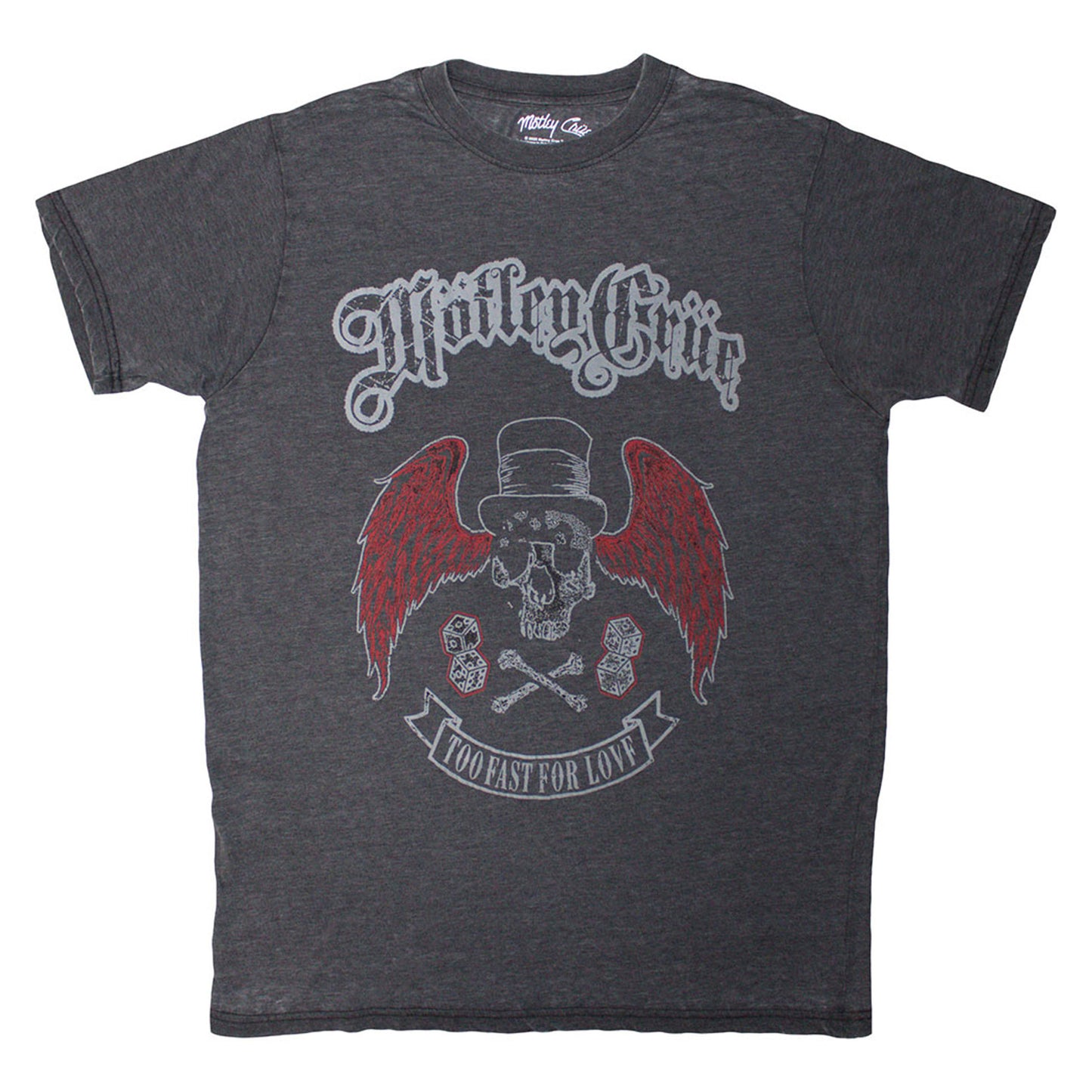 Motley Crue Skull Wings Band Logo T Shirt – Paradiso Clothing