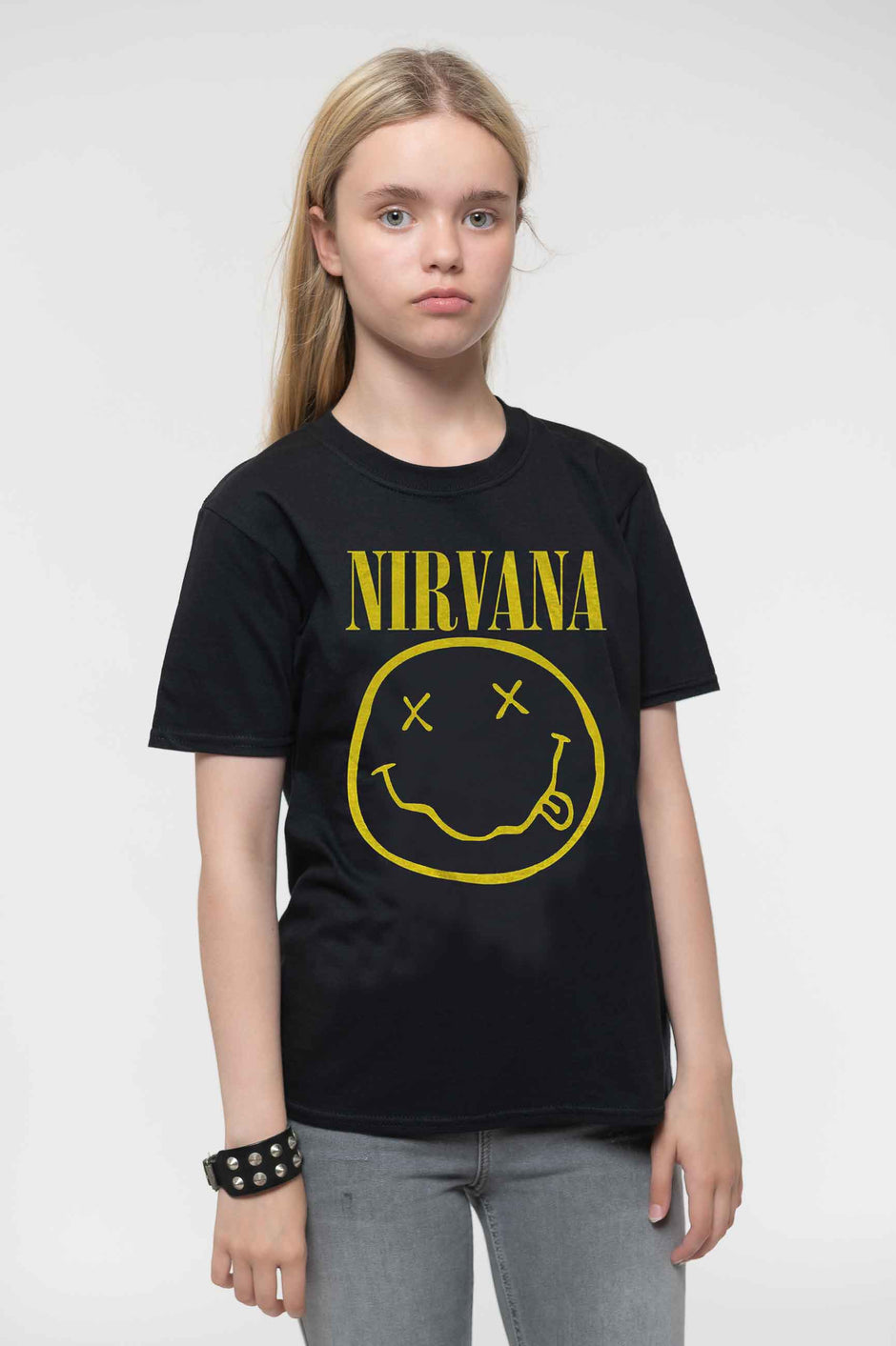 Licensed Nirvana T-shirts for women and kids – Paradiso Clothing