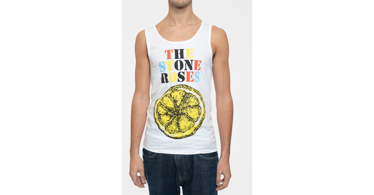 The Stone Roses Lemon Multicolour Vest Top – Paradiso Clothing