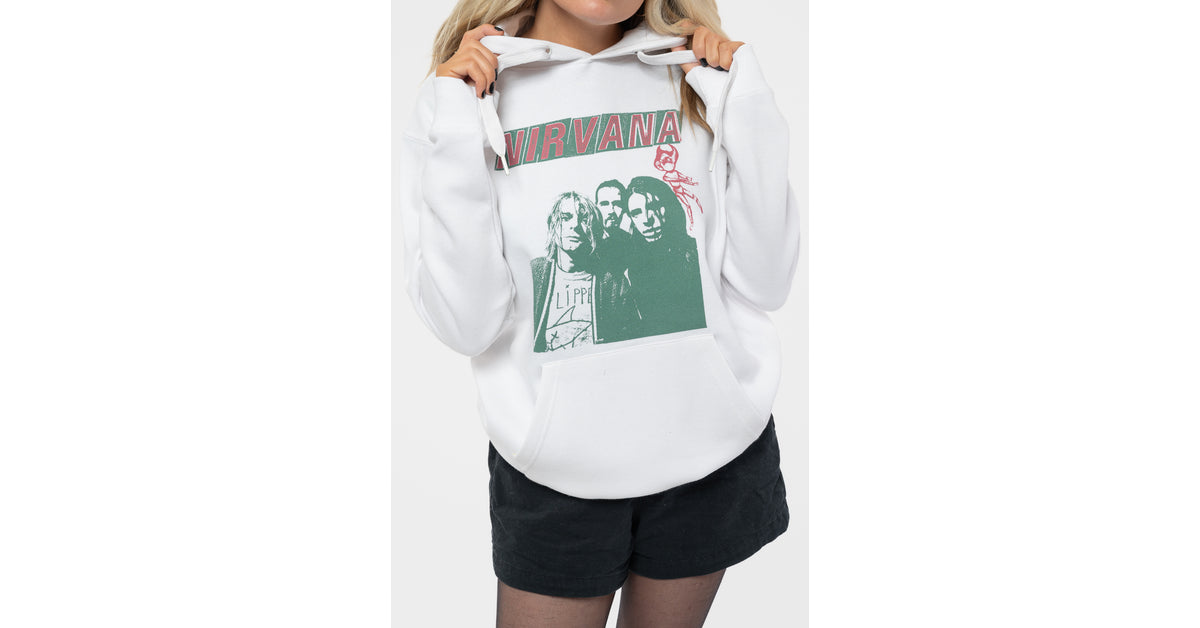 Nirvana Flipper Band Logo Hoodie – Paradiso Clothing