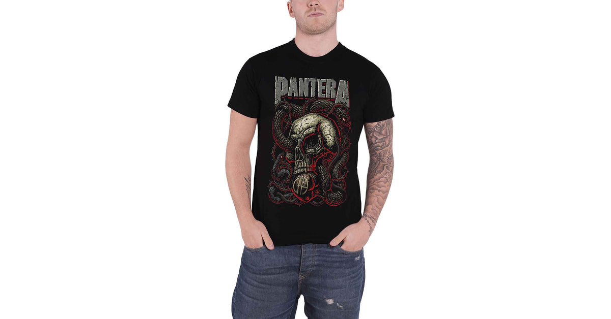 Pantera Serpent Skull T Shirt – Paradiso Clothing