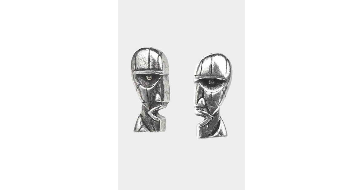 Pink Floyd Division Bell Stud Earrings – Paradiso Clothing