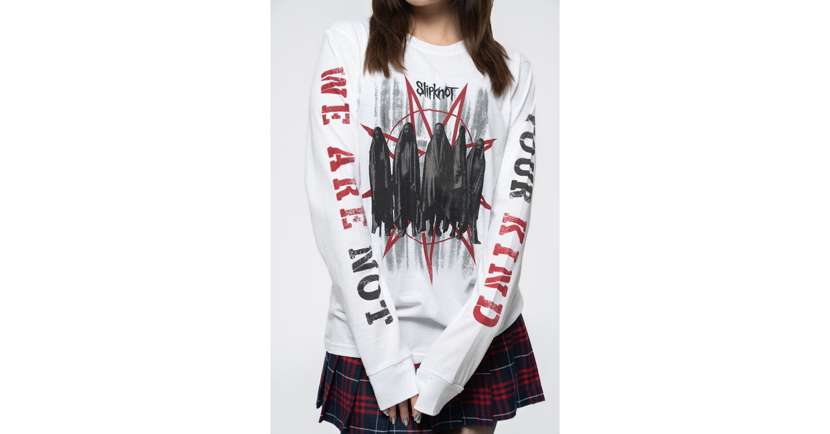 Slipknot Shrouded Group Long Sleeve T Shirt – Paradiso Clothing