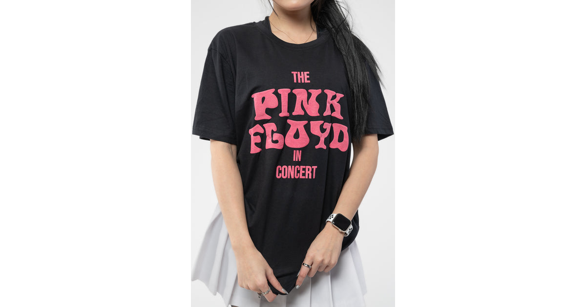 Pink Floyd In Concert Puff Print Tee – Paradiso Clothing