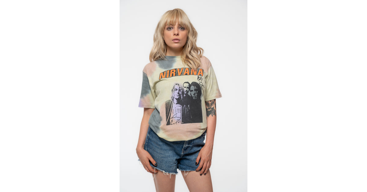 Nirvana Flipper Dip Dye T Shirt – Paradiso Clothing
