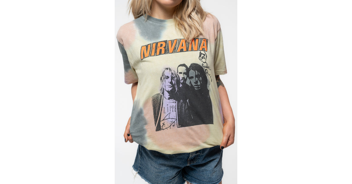 Nirvana Flipper Dip Dye T Shirt – Paradiso Clothing