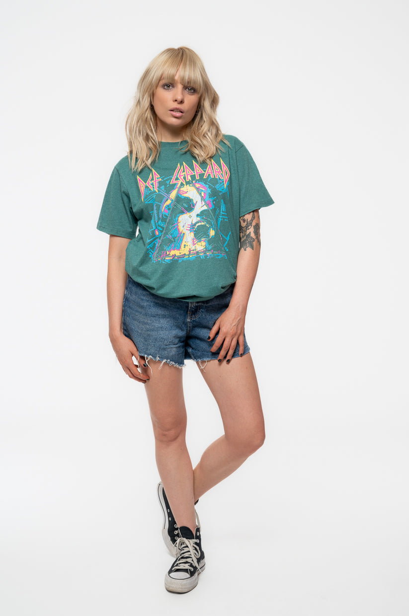 Def Leppard Hysteria Album Art T Shirt – Paradiso Clothing