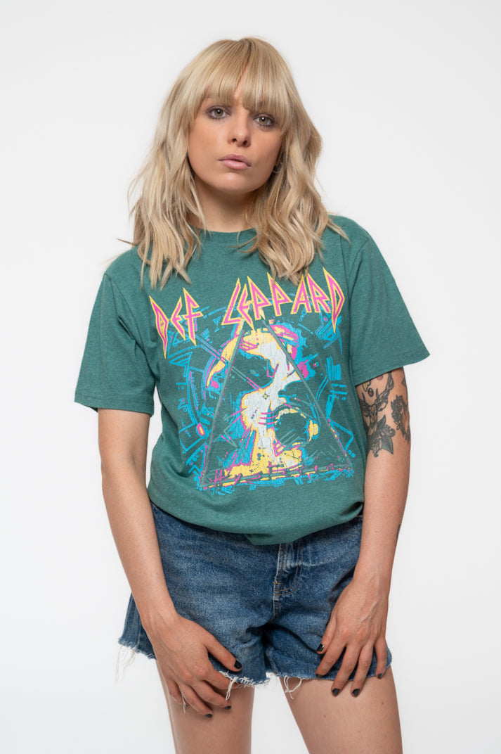 Def Leppard Hysteria Album Art T Shirt – Paradiso Clothing