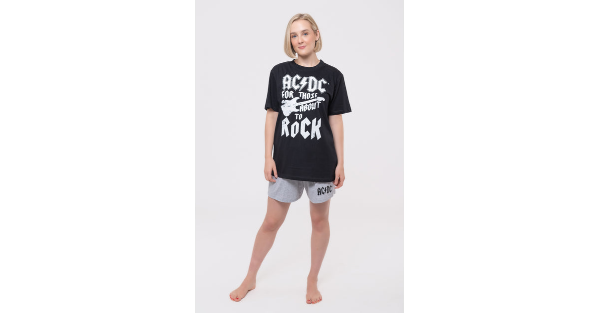 AC/DC For Those About To Rock Guitar Pyjamas – Paradiso Clothing