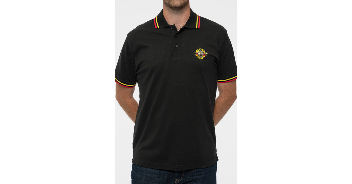 Guns N' Roses Pistols Logo Polo Shirt – Paradiso Clothing