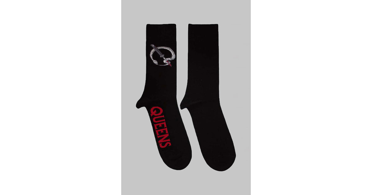Queens Of The Stone Age Q Emblem Ankle Socks – Paradiso Clothing