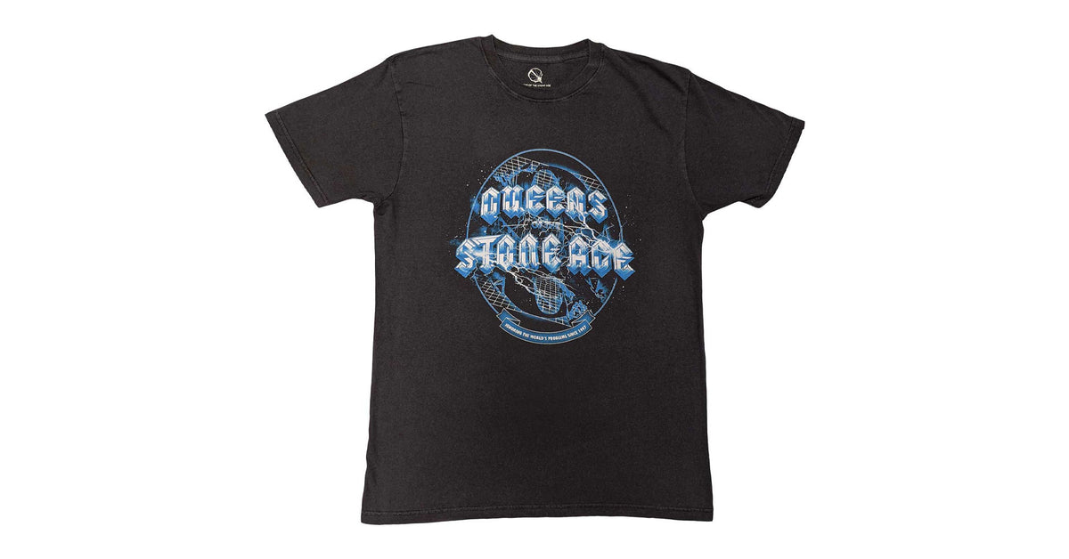 Queens Of The Stone Age Ignoring Band Logo T Shirt – Paradiso Clothing