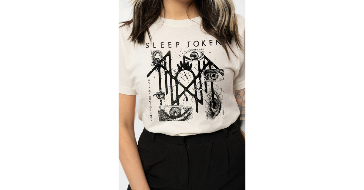 Sleep Token Eyes Band Logo T Shirt – Paradiso Clothing