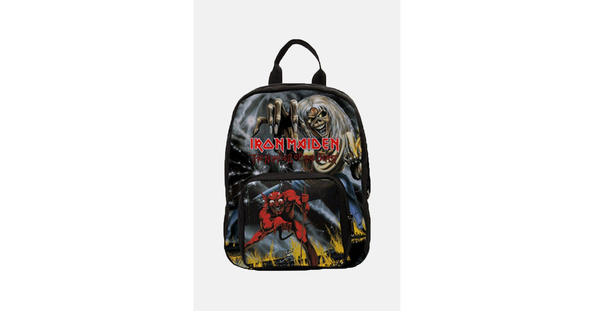 Iron Maiden Number Of The Beast Mini Backpack – Paradiso Clothing