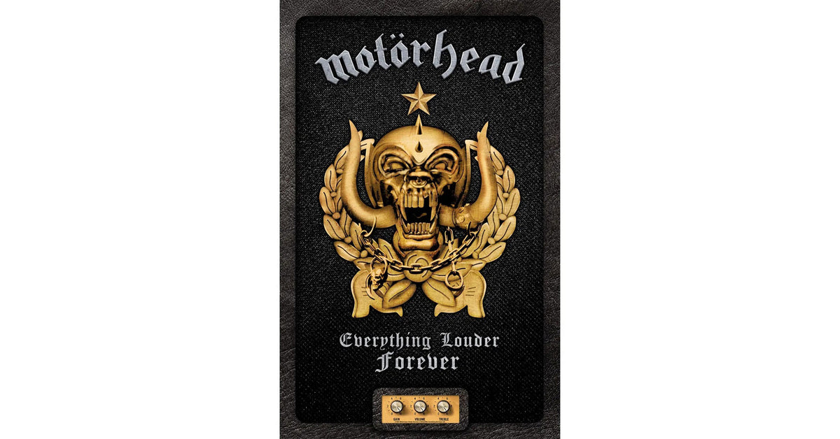 Motorhead Everything Louder Forever Textile Poster – Paradiso Clothing