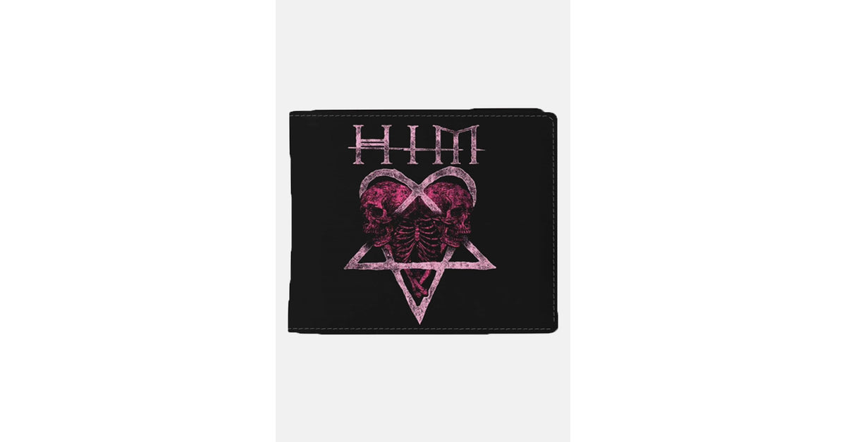 HIM Heartagram Bifold Wallet – Paradiso Clothing