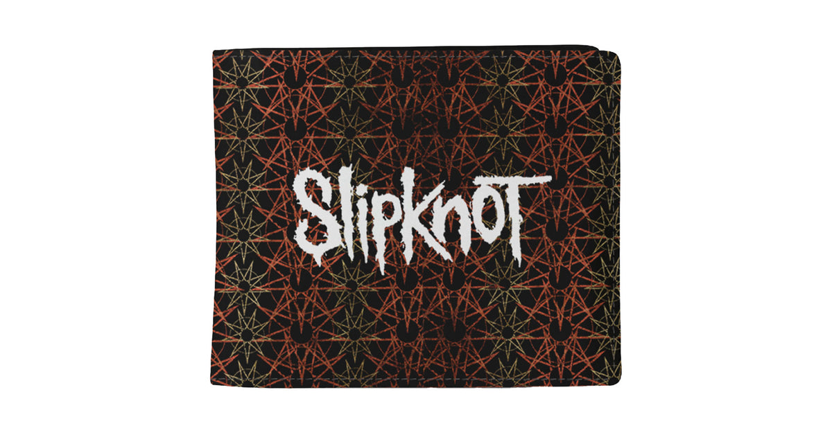 Slipknot Pentagram All Over Bifold Wallet – Paradiso Clothing