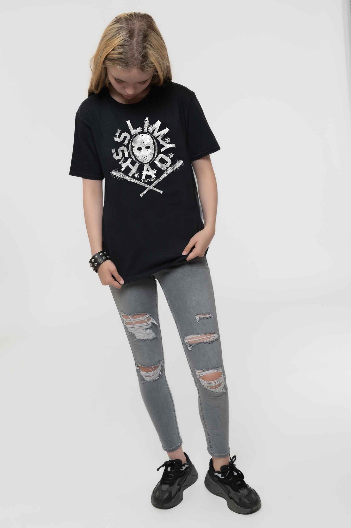 Eminem Kids Slim Shady Mask T Shirt – Paradiso Clothing